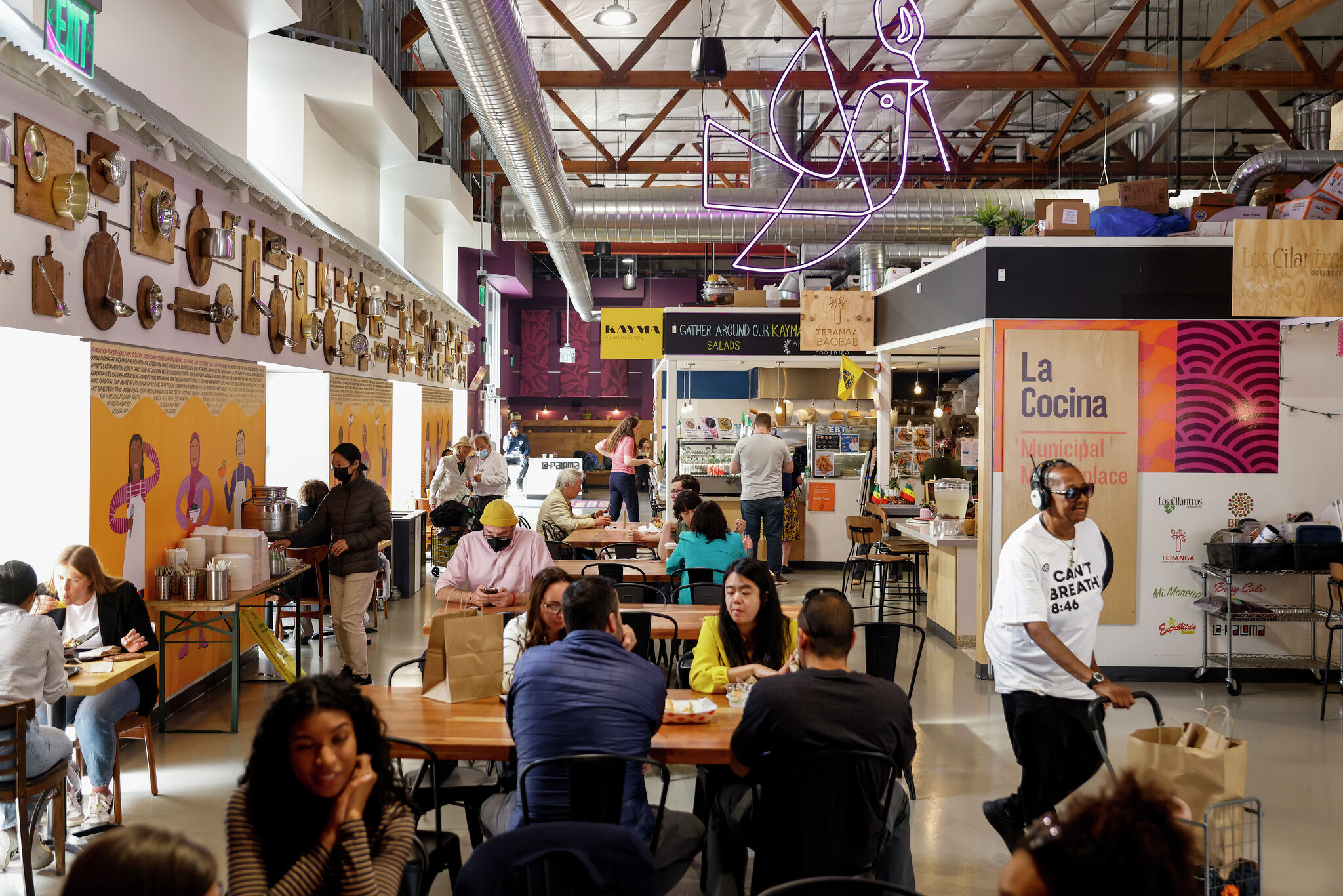 A celebrated food hall closes in the Tenderloin