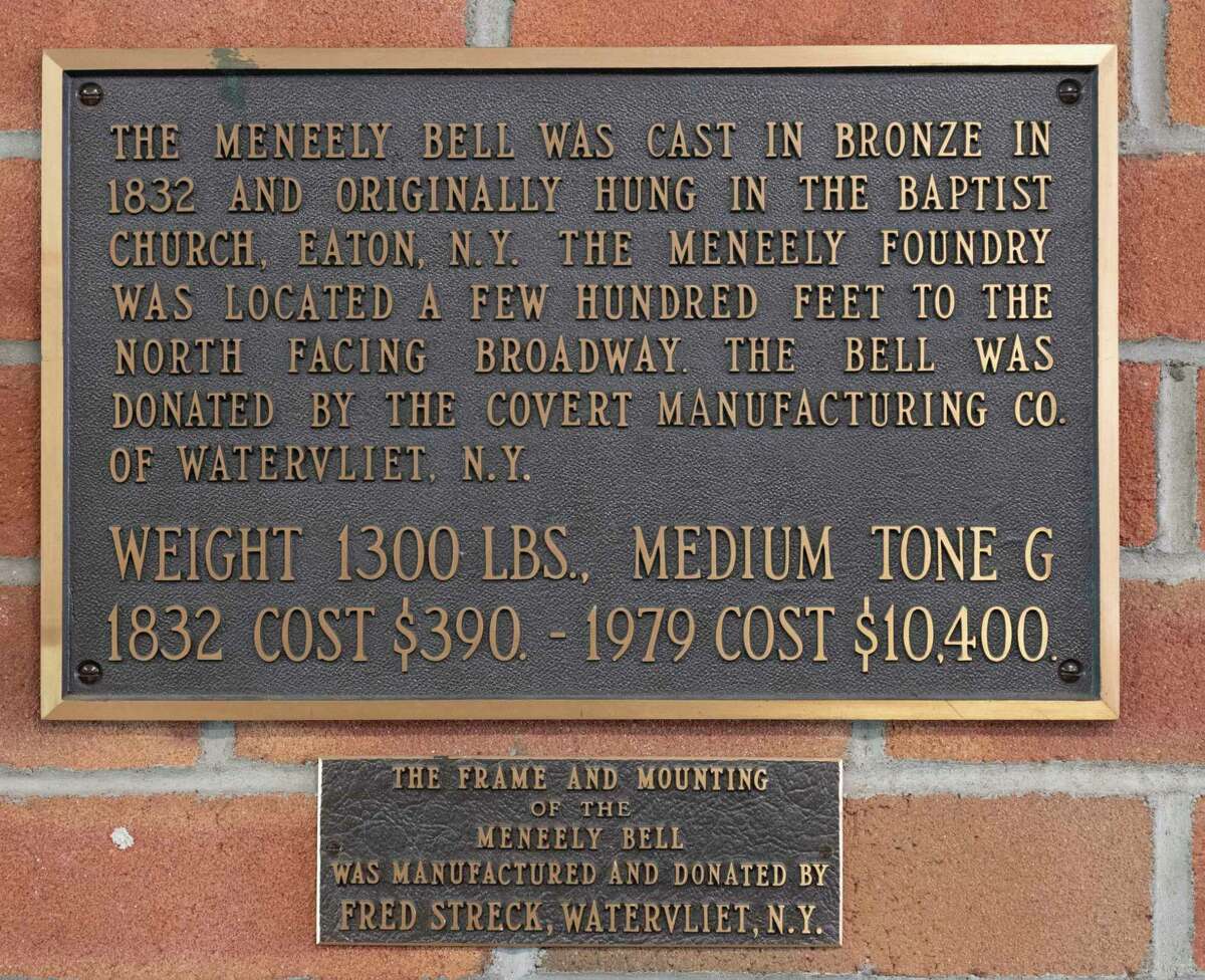 Watervliet claims a historic spot as center of bell making