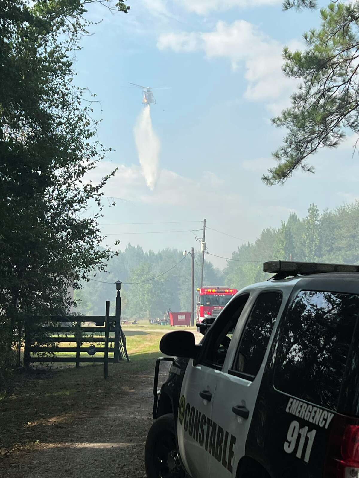 Cleveland wildfire threatens structures and delays bus routes