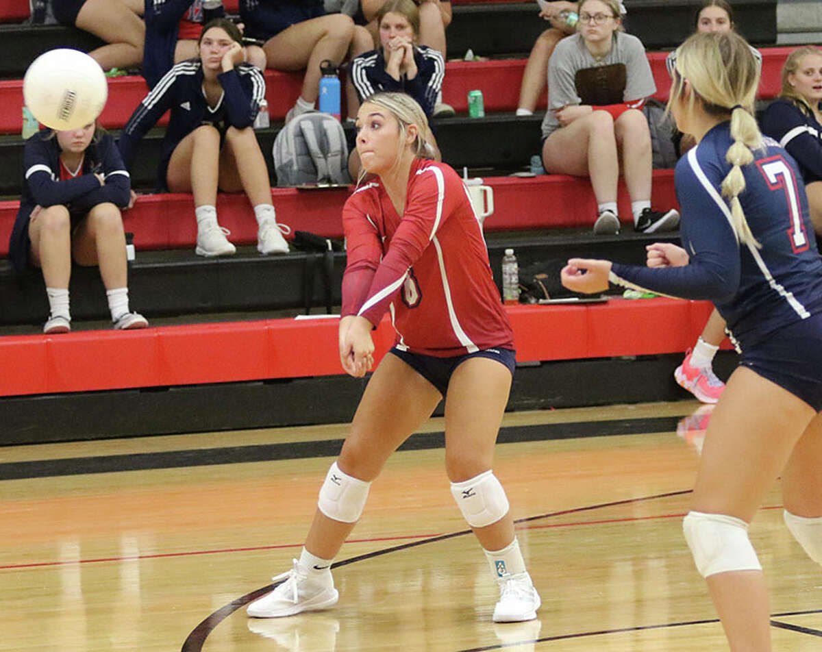 TUESDAY VOLLEYBALL: Cavies climb class ladder, beat Highland