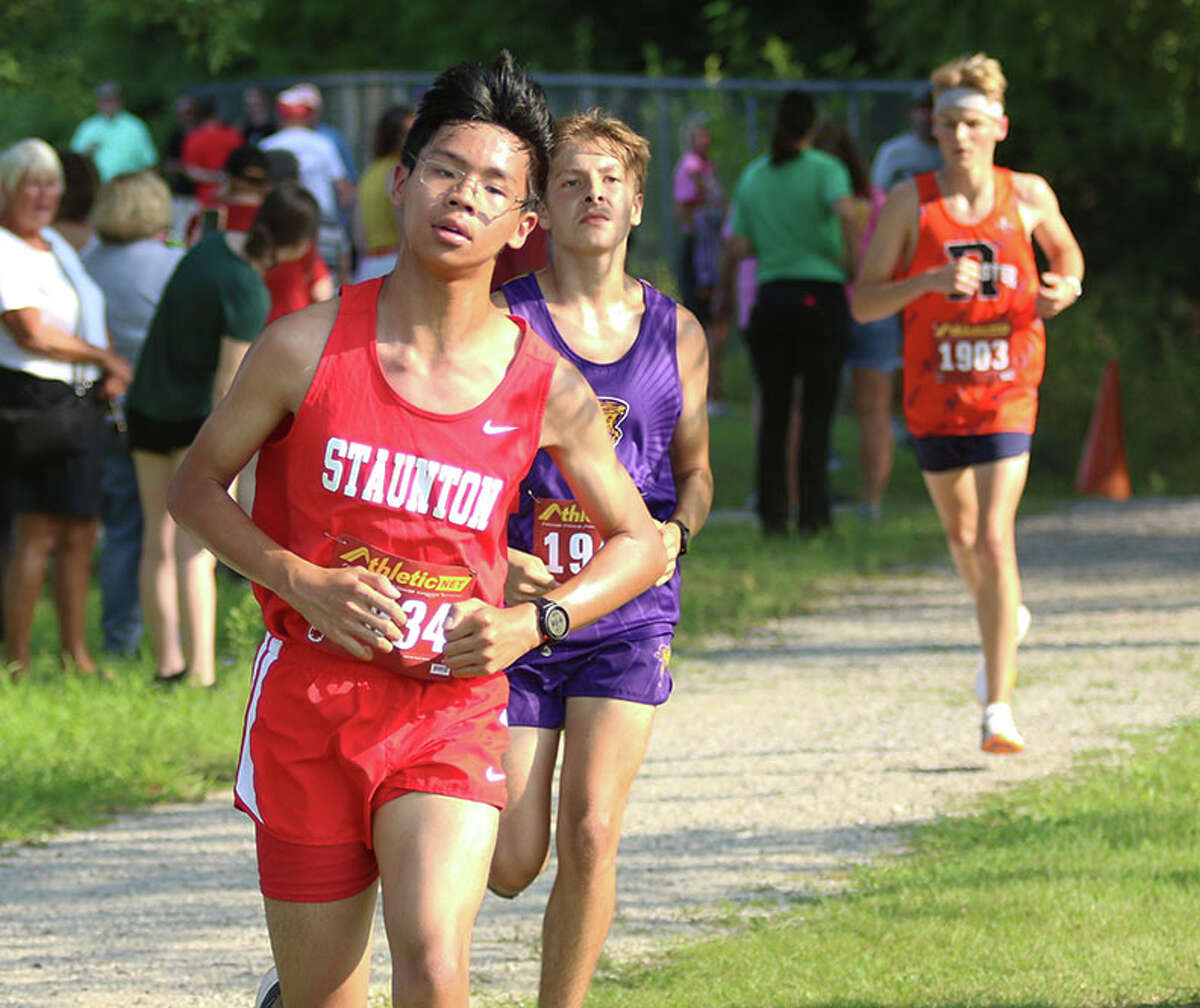 Becca runs with the boys, goes top 10 at Early Meet