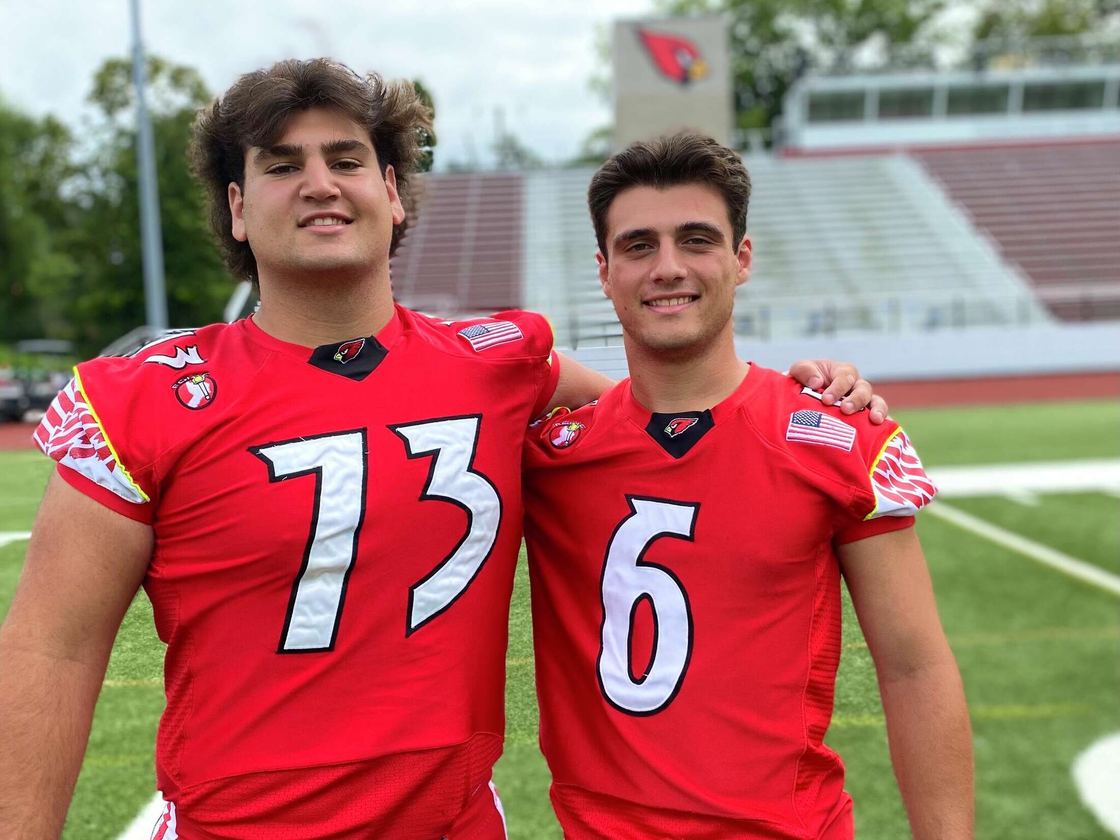Greenwich football's Peter Vomvolakis and George Vomvolakis are key