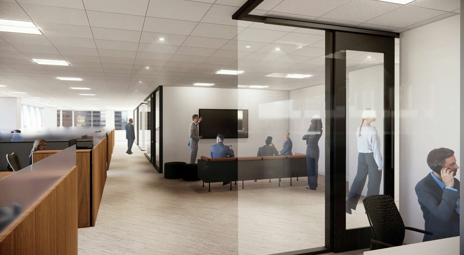 Perry Homes gets name on Greenway Plaza building ahead of HQ move