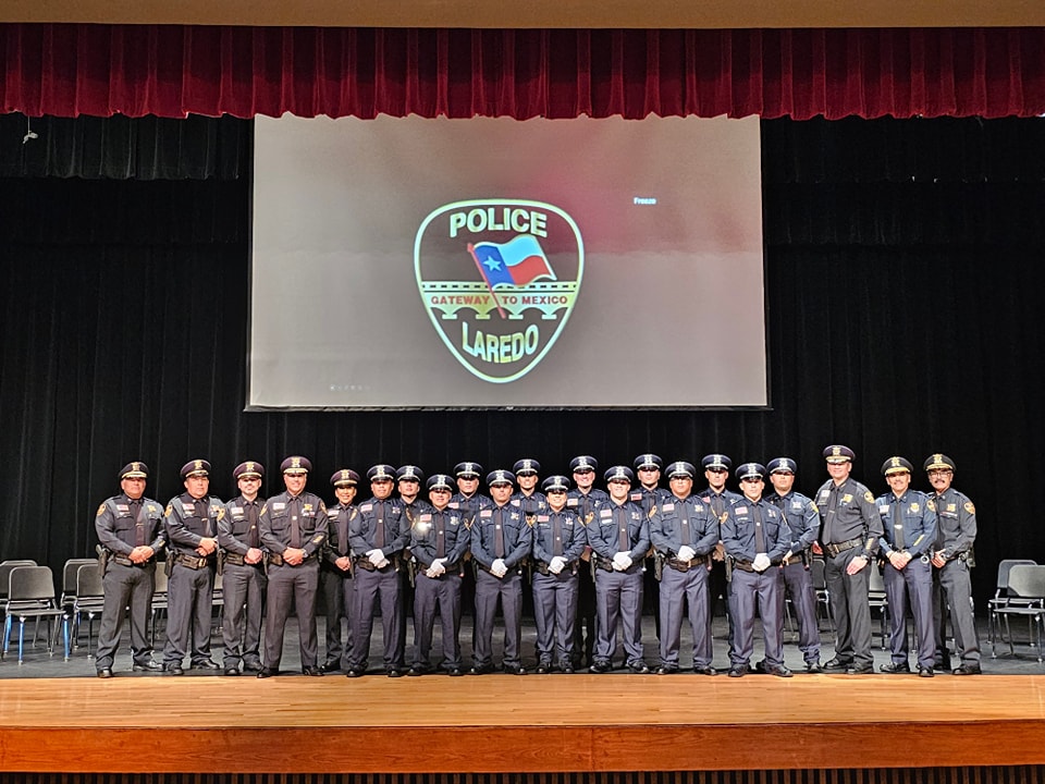 New Laredo cops welcomed into the Blue Family