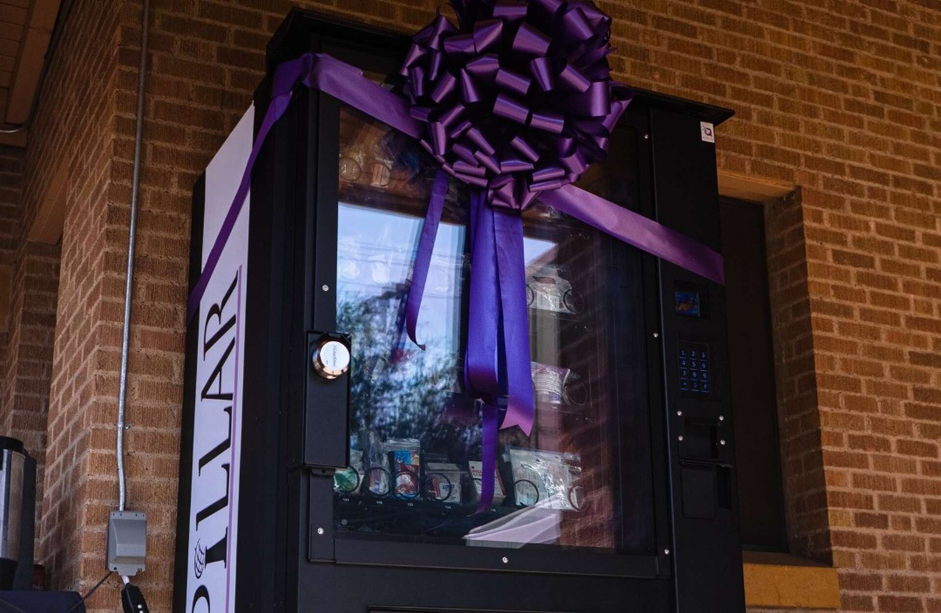 Harm reduction vending machine unveiled by PILLAR in Laredo