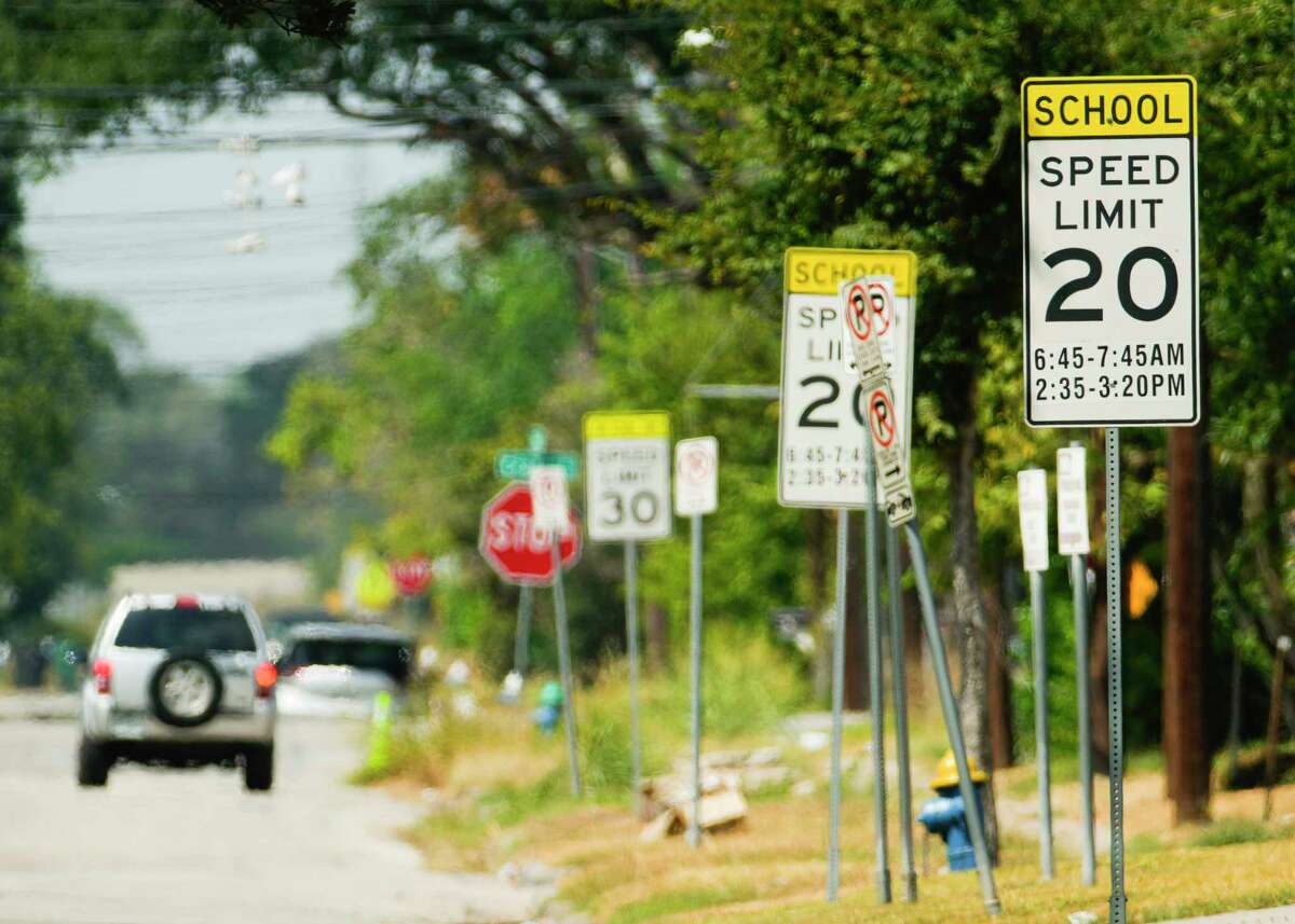 235 Texas Highway Sign