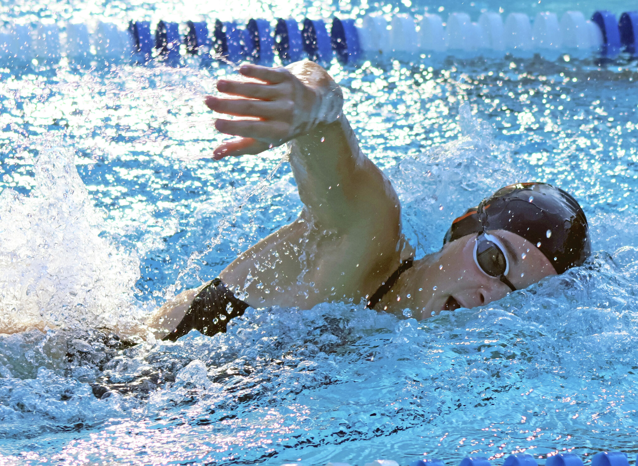 EHS GIRLS SWIM MVP: Grace Oertle won three state medals as a sophomore