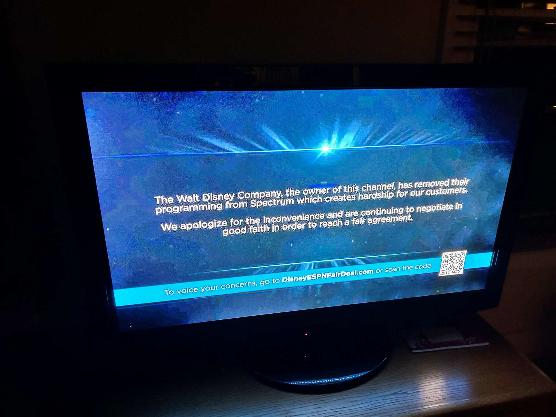 ESPN, other Disney-owned channels dropped from Spectrum