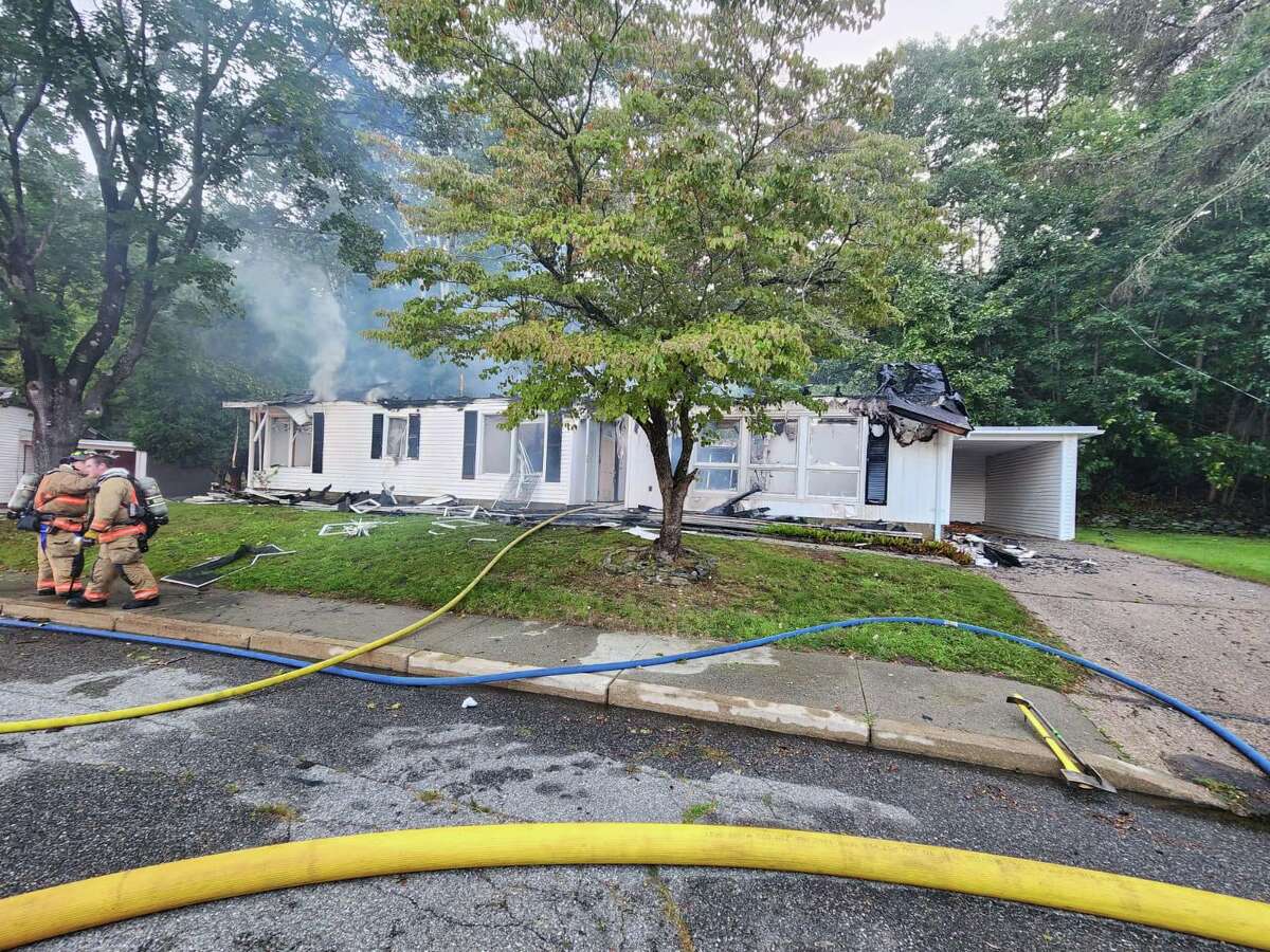 Officials: No one hurt in Groton fire at Navy submarine housing