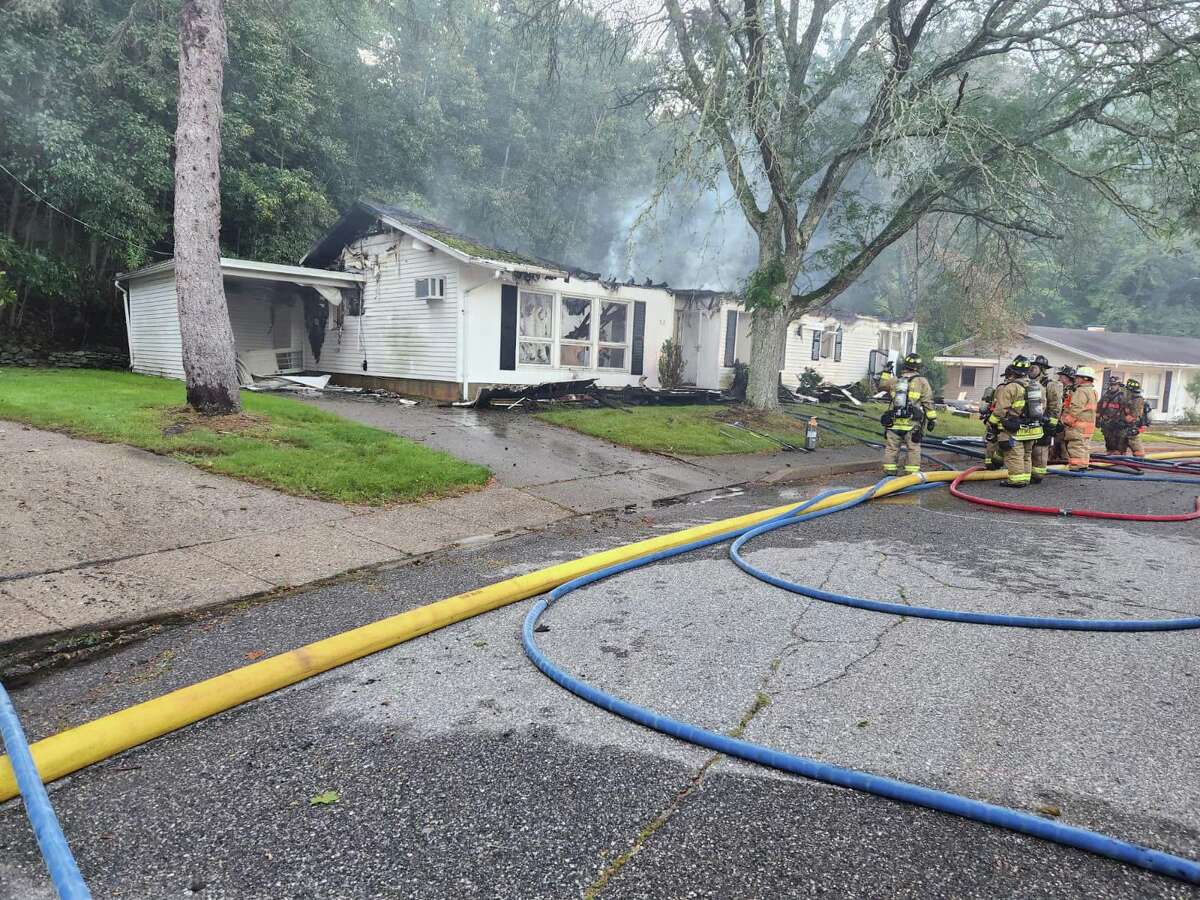 Officials: No one hurt in Groton fire at Navy submarine housing