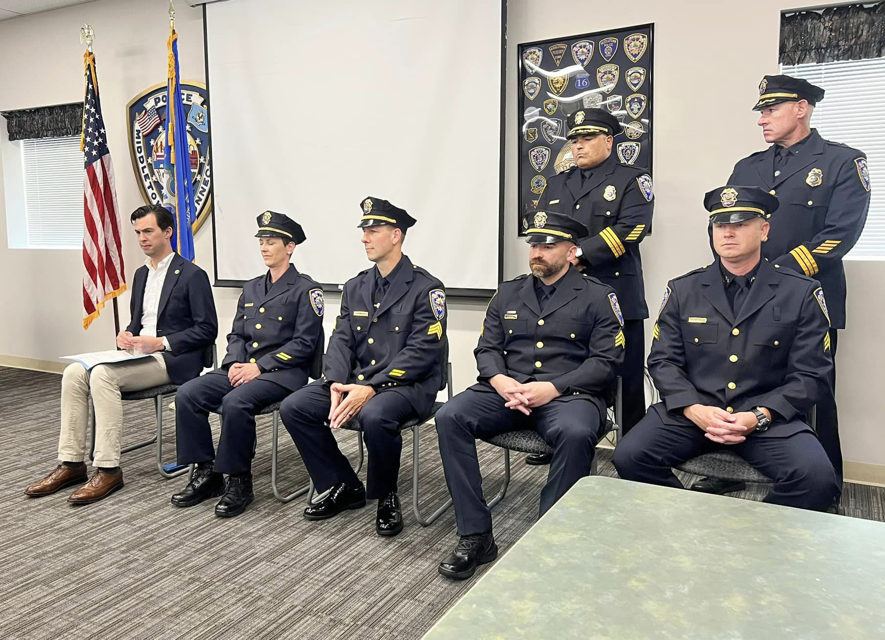 Middletown police grow leadership ranks through promotions