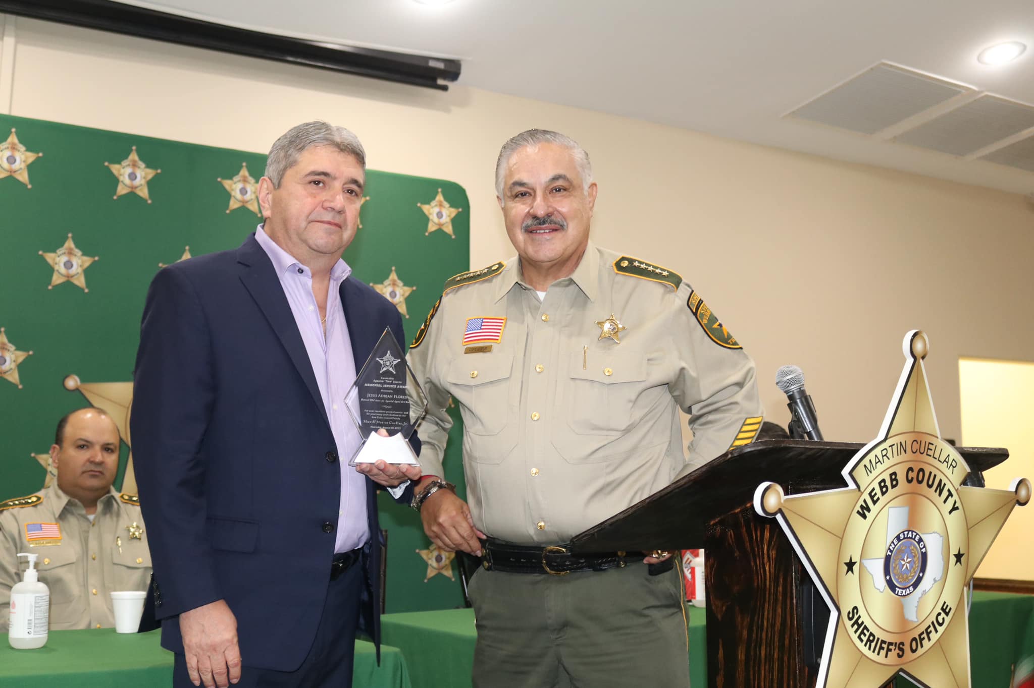 Retired Laredo federal agent honored
