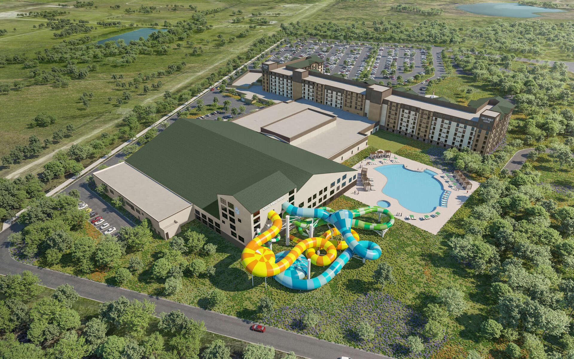 Great Wolf Lodge in Webster sets 2024 opening, takes reservations