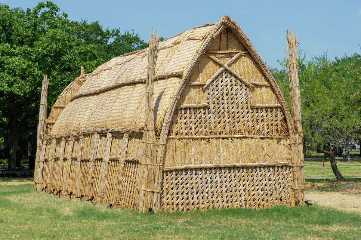 Mudhif built on Houston's Rice campus tells story of Marsh Arabs