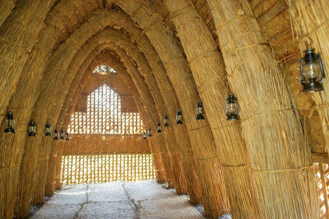 Mudhif built on Houston's Rice campus tells story of Marsh Arabs