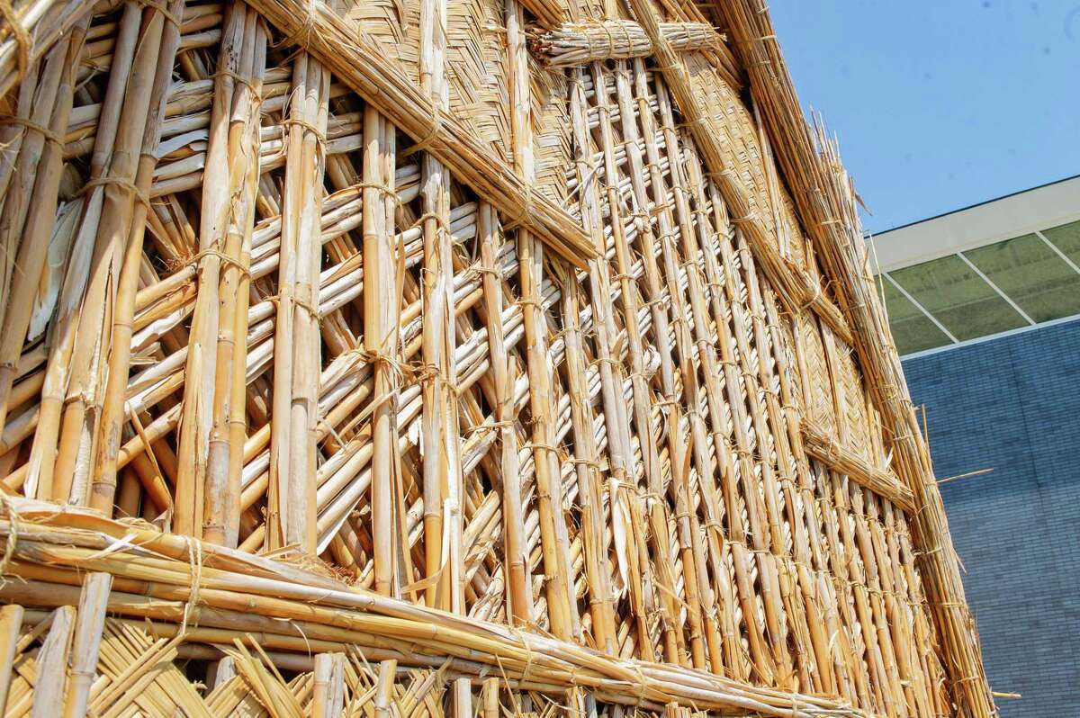 Mudhif built on Houston's Rice campus tells story of Marsh Arabs