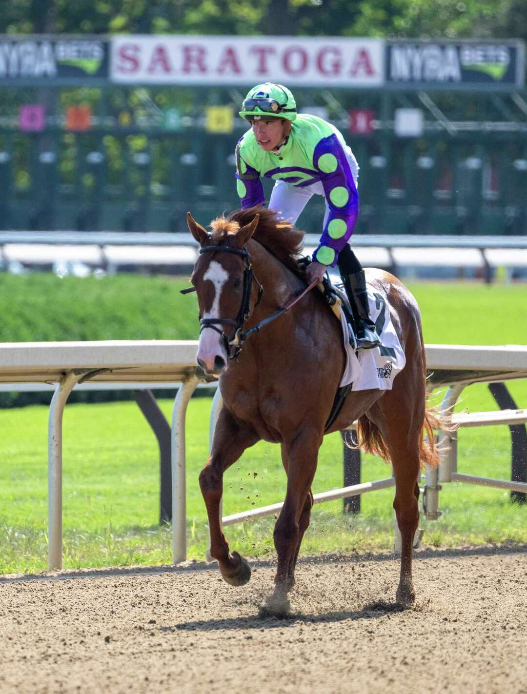 Carl Spackler sharp again in stakes race at Saratoga