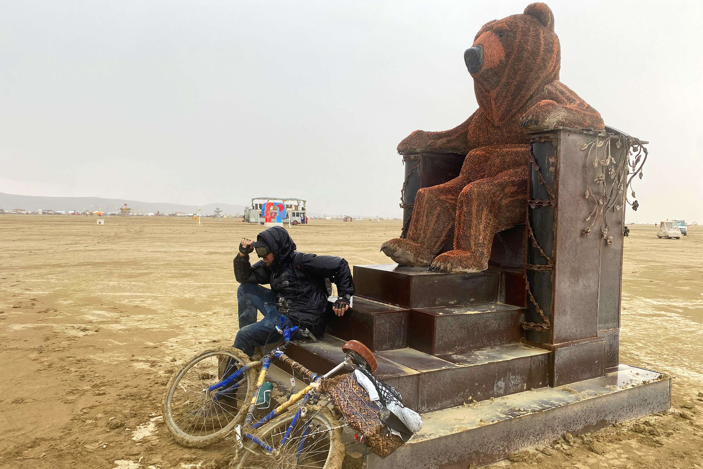 Muddy photos from Burning Man 2023