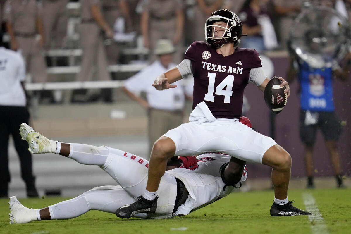 No. 23 Texas A&M Aggies steamroll New Mexico Lobos in opener