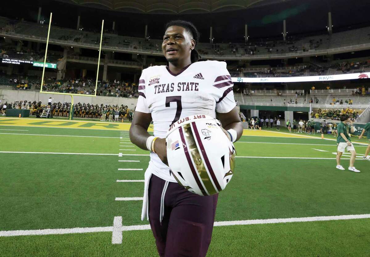 Texas State gets 1st win over a Power Five team, winning Kinne's debut