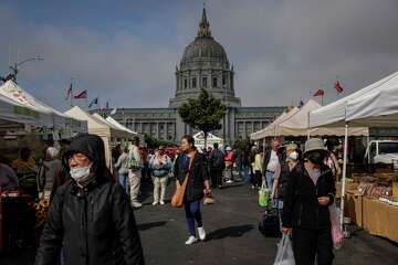 SF vendors not sold on new space at Civic Center farmers’ market