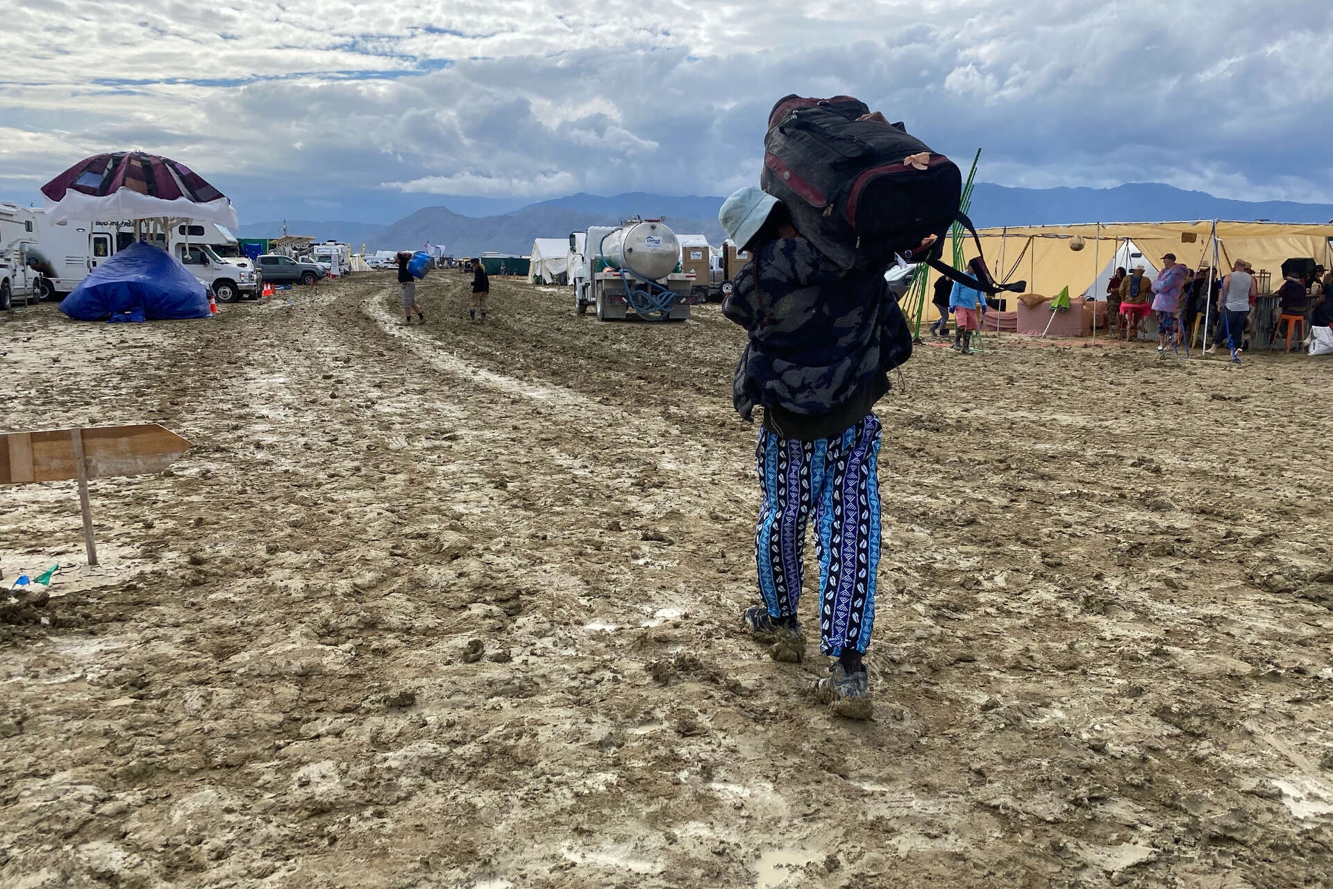 After Saturday's dust storms, Burning Man's bad luck continued