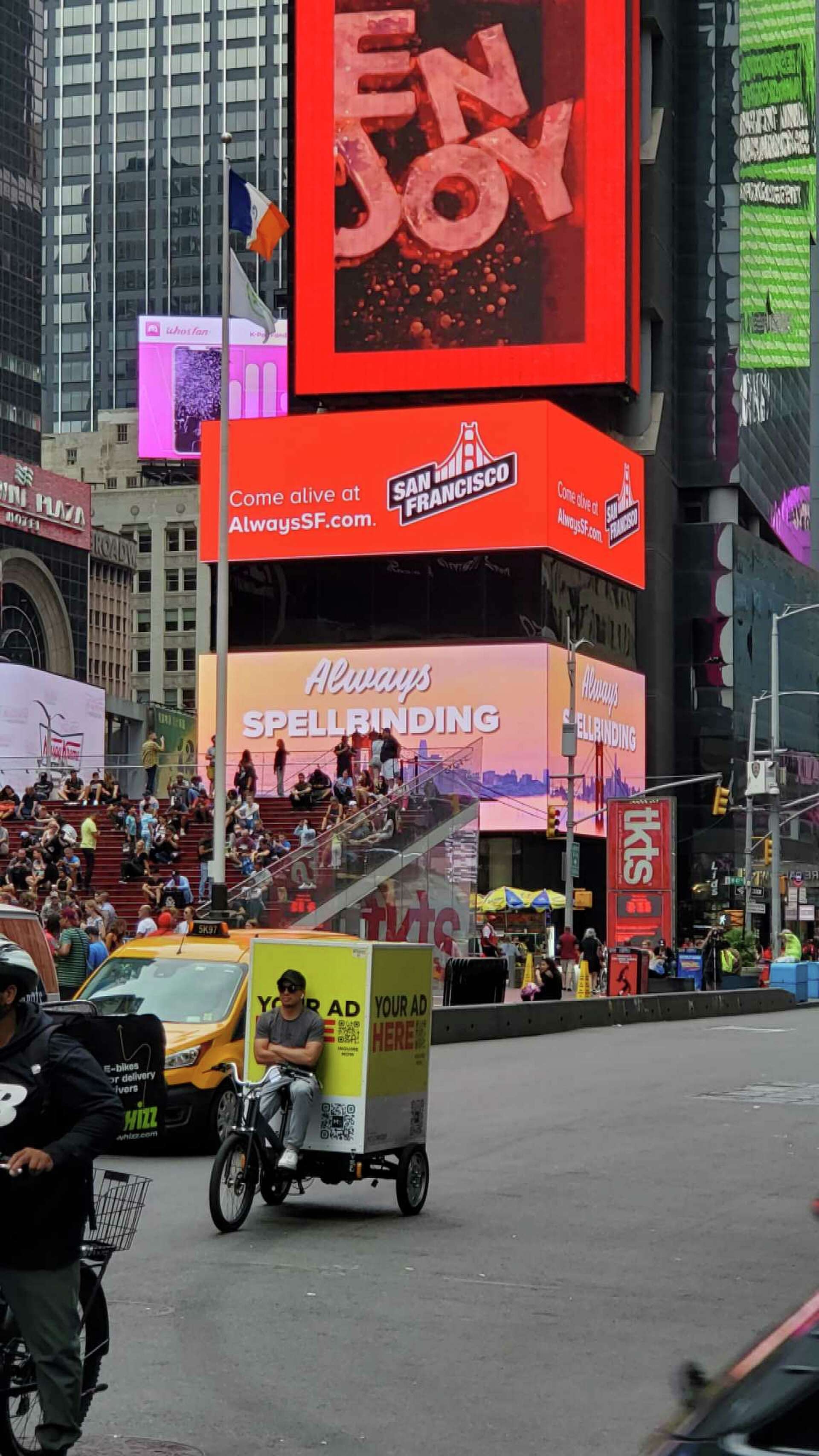 San Francisco’s latest tourism push: billboards in Times Square