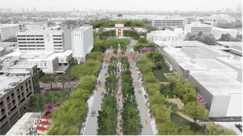 University of Houston reveals $35 million campus redesign