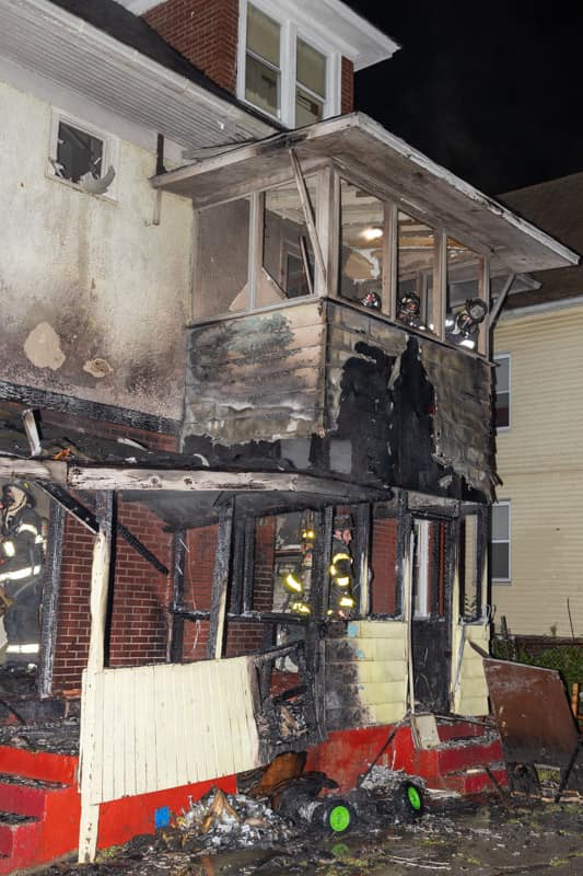 Sterling Street fire displaces three families, Hartford officials say