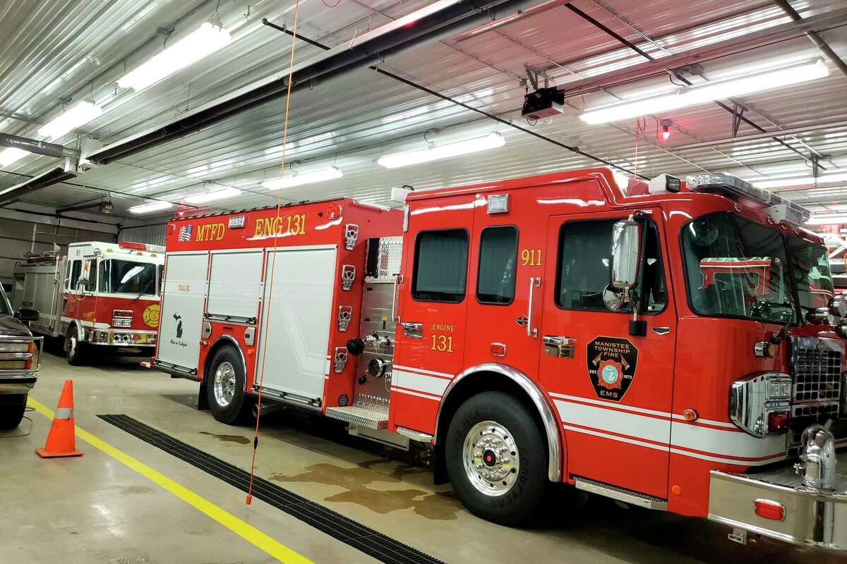 Manistee County fire departments respond to structure fire