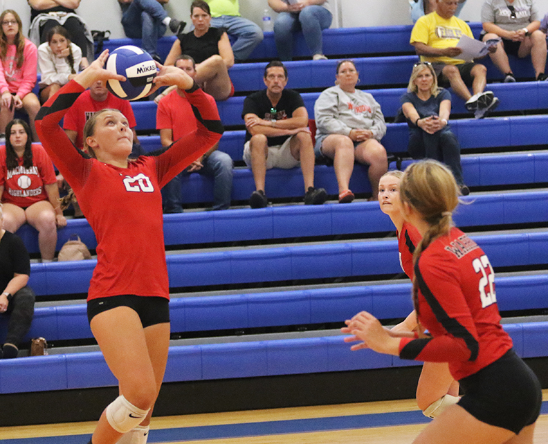 TUESDAY VOLLEYBALL: Calhoun comes off break, rolls to 7-0