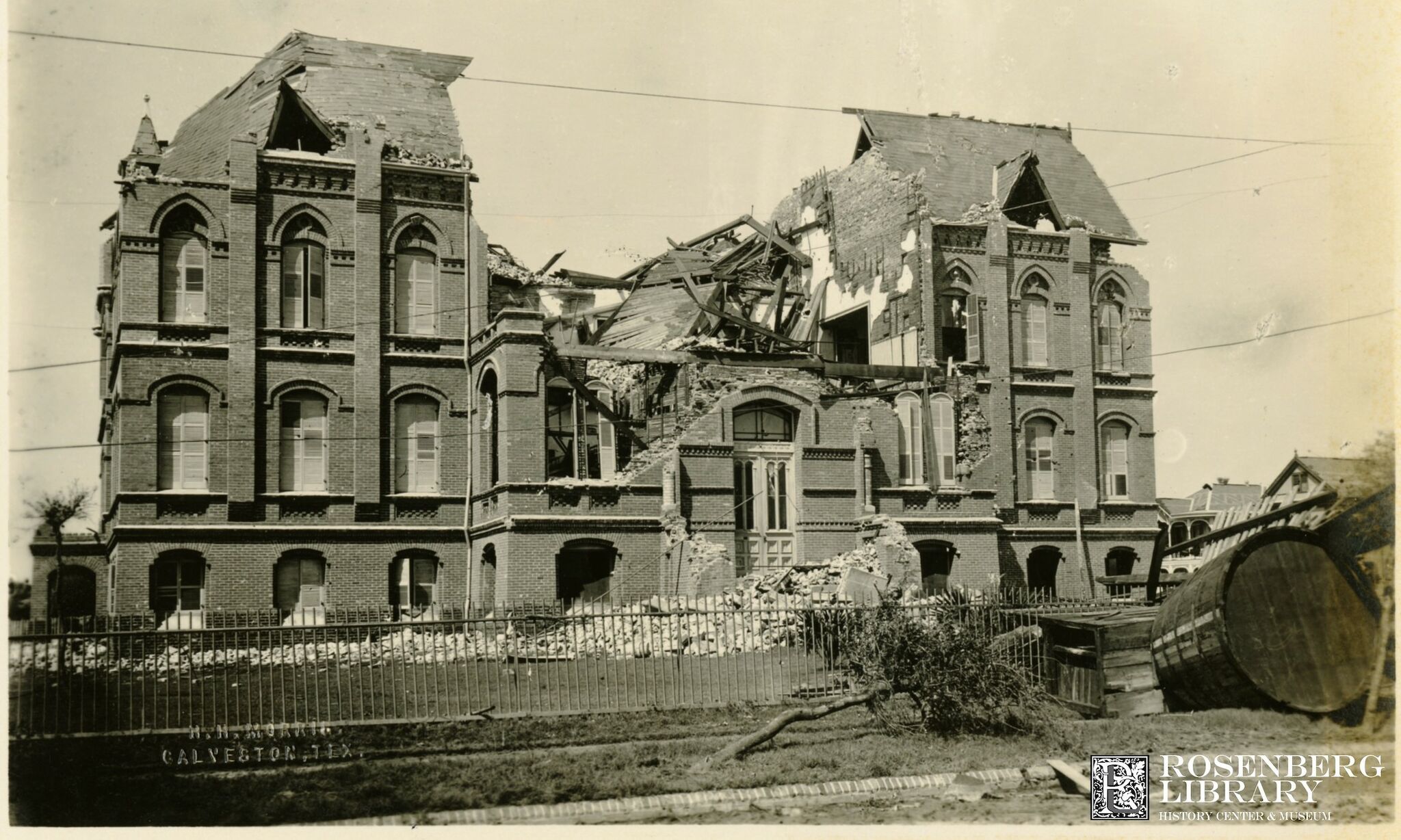 Library's interactive map shows the long shadow of 1900 storm