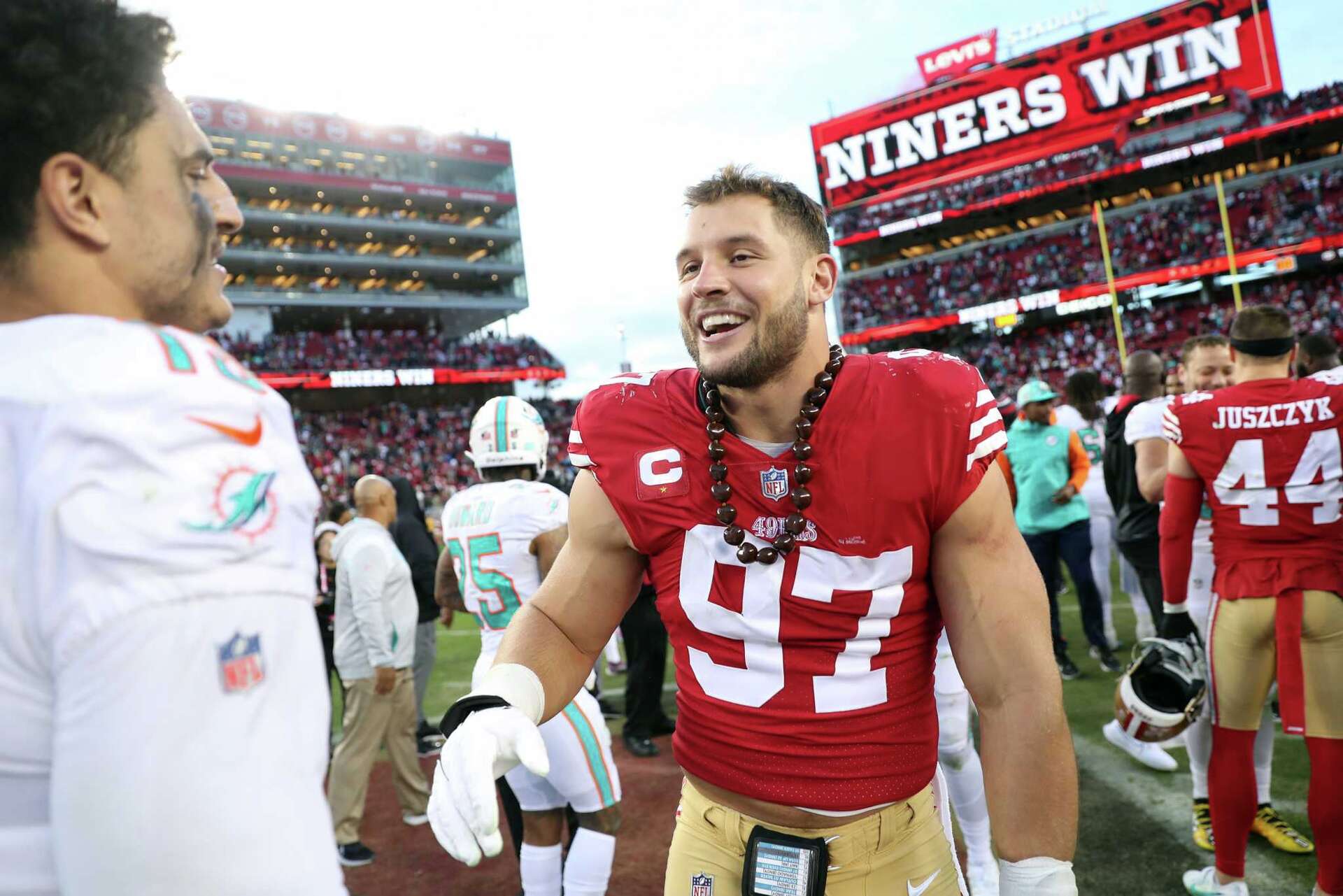 49ers sign Nick Bosa to record $170M deal, ending 43-day holdout