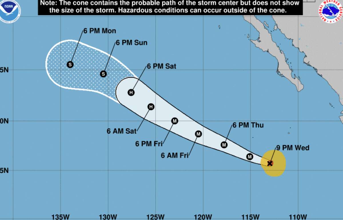 Category 4 Hurricane Jova could send big waves to California