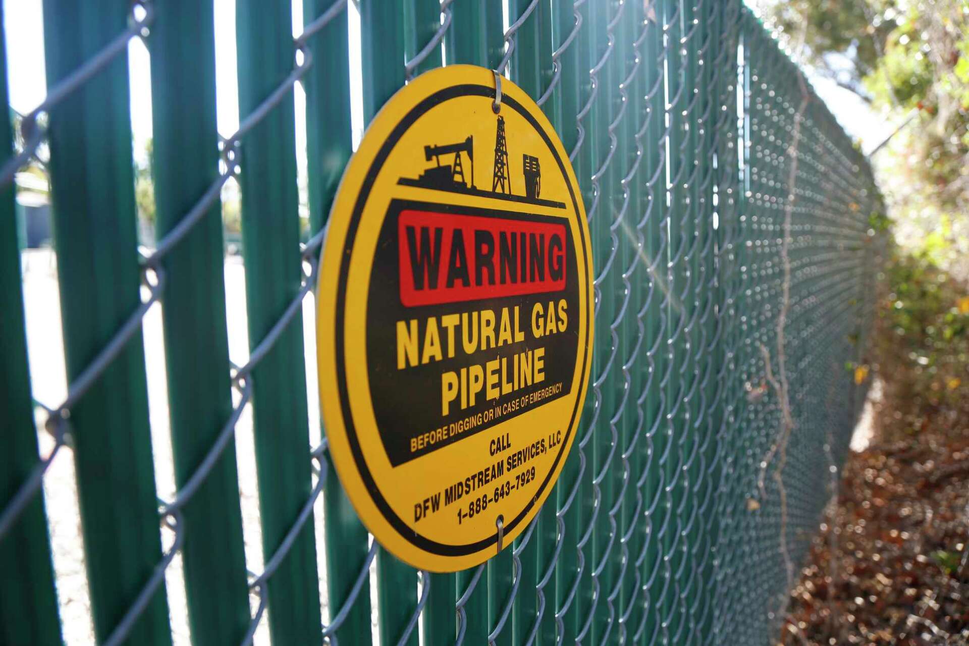 Natural gas Blackfin Pipeline under construction in Montgomery County