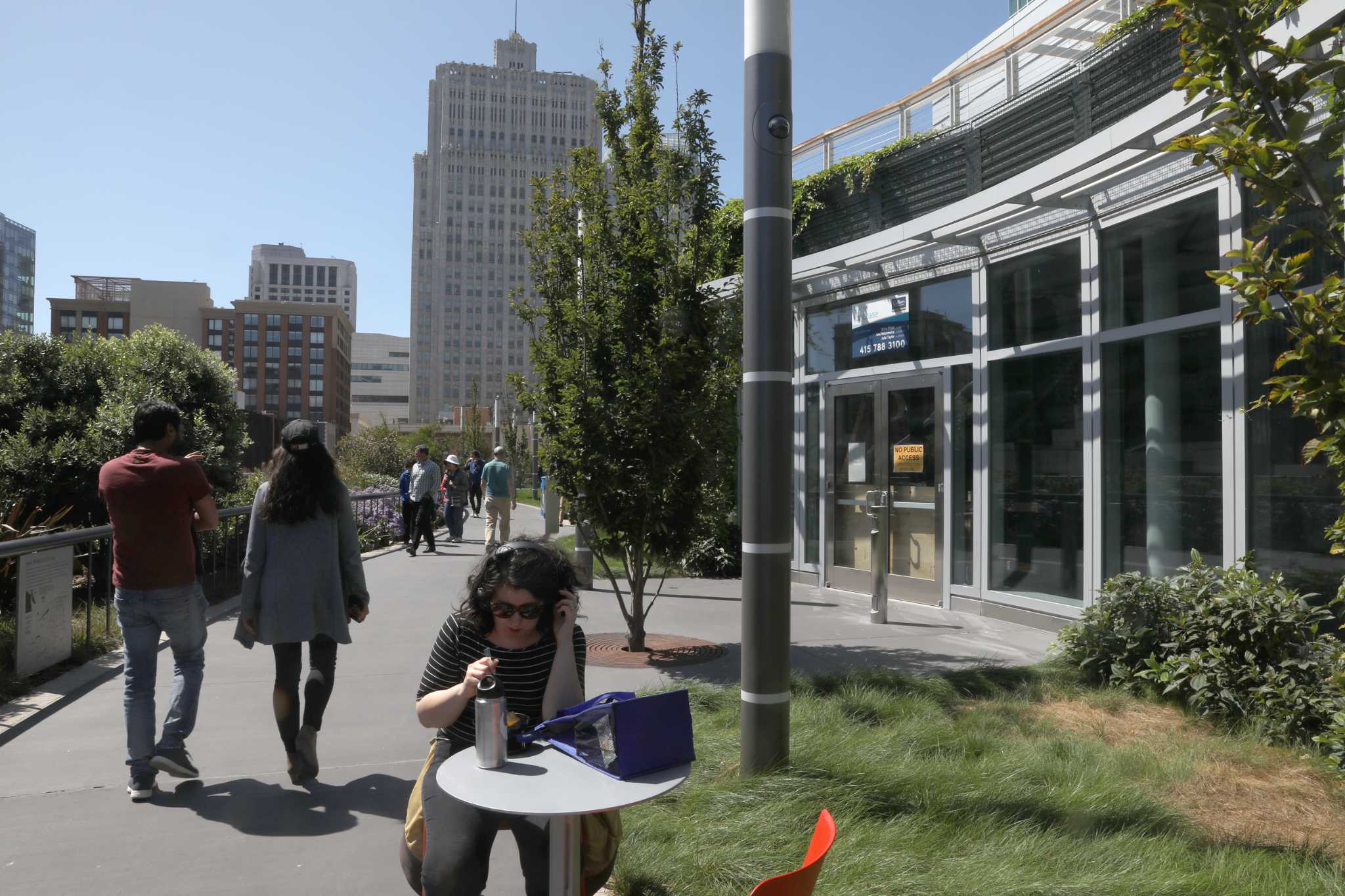 Salesforce park rooftop NFT restaurants will no longer open.