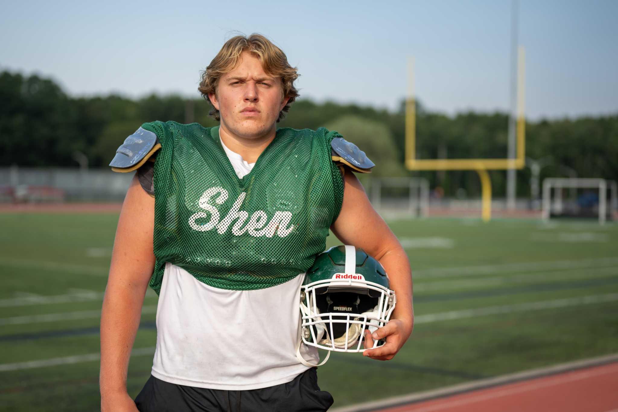 Matt Tomaszewski sets sail on senior football season at Shenendehowa