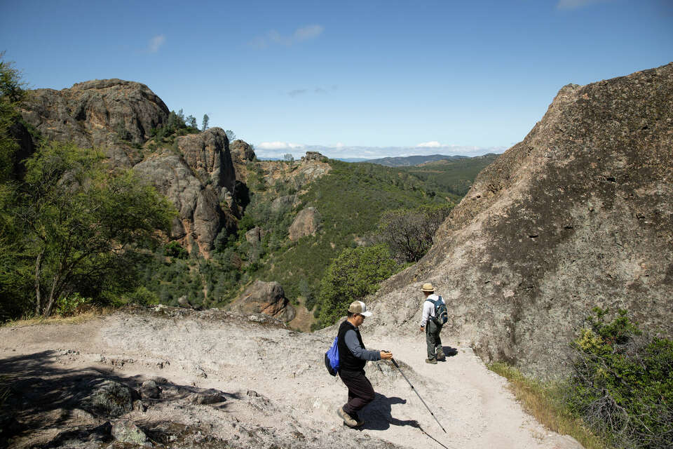 Traverse staggering monoliths, crags at Pinnacles