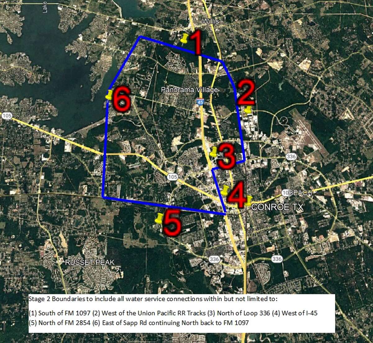 Conroe limits watering under drought plan as dry conditions persist