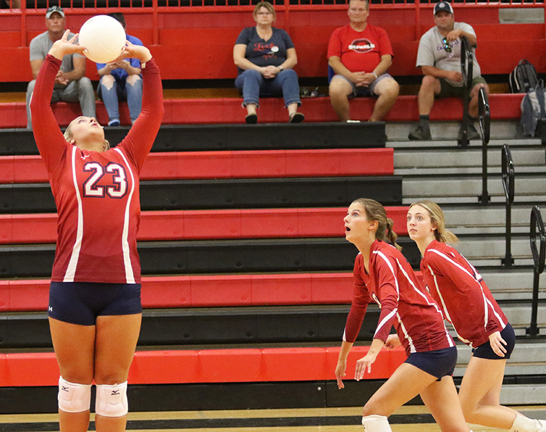 THURSDAY VOLLEYBALL: Cavies avoid strike three, top North Mac