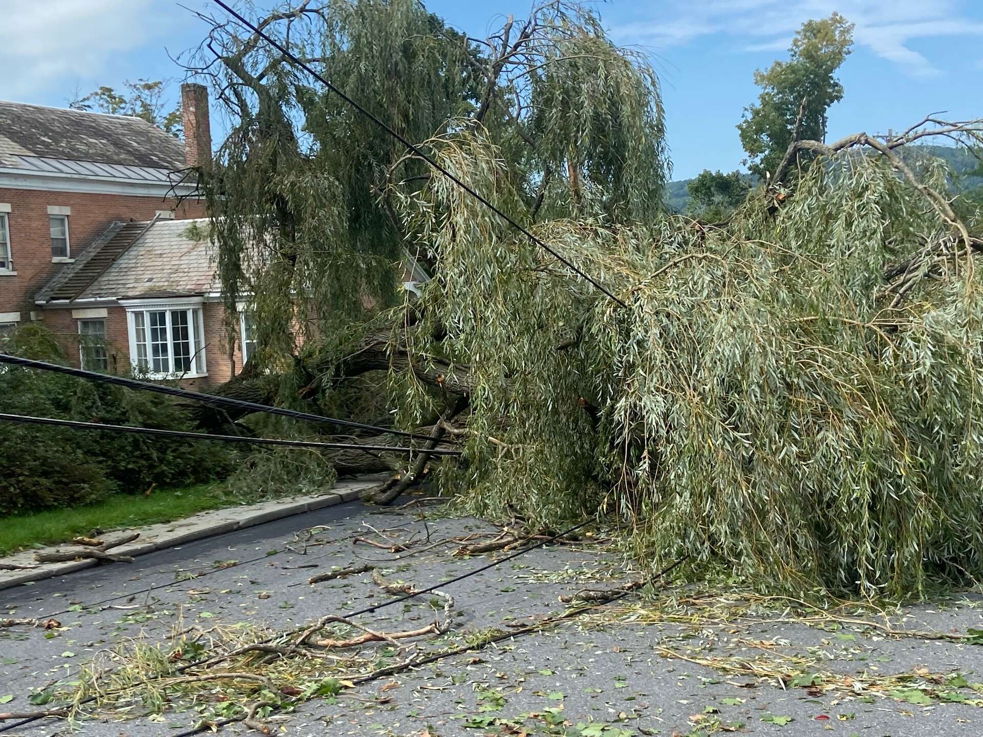 Storm smashes village; outages hit Columbia, Dutchess, Ulster counties