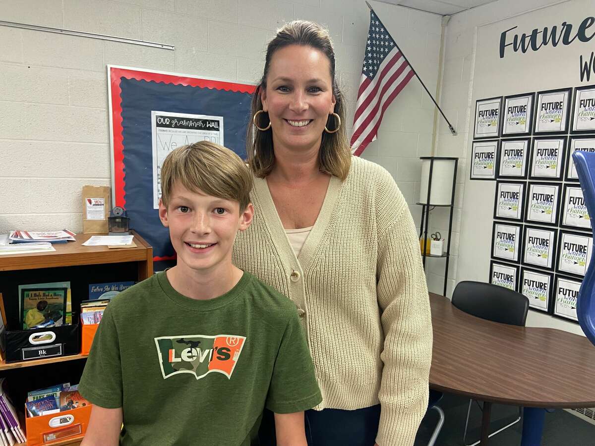 Big Rapids Middle School students reflect on 9/11 with parents