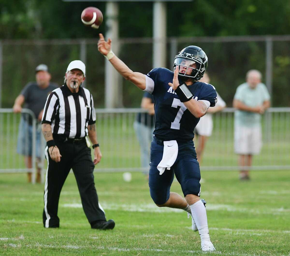 Ansonia runs for over 400 yards, beats Gilbert/Northwestern/Housatonic