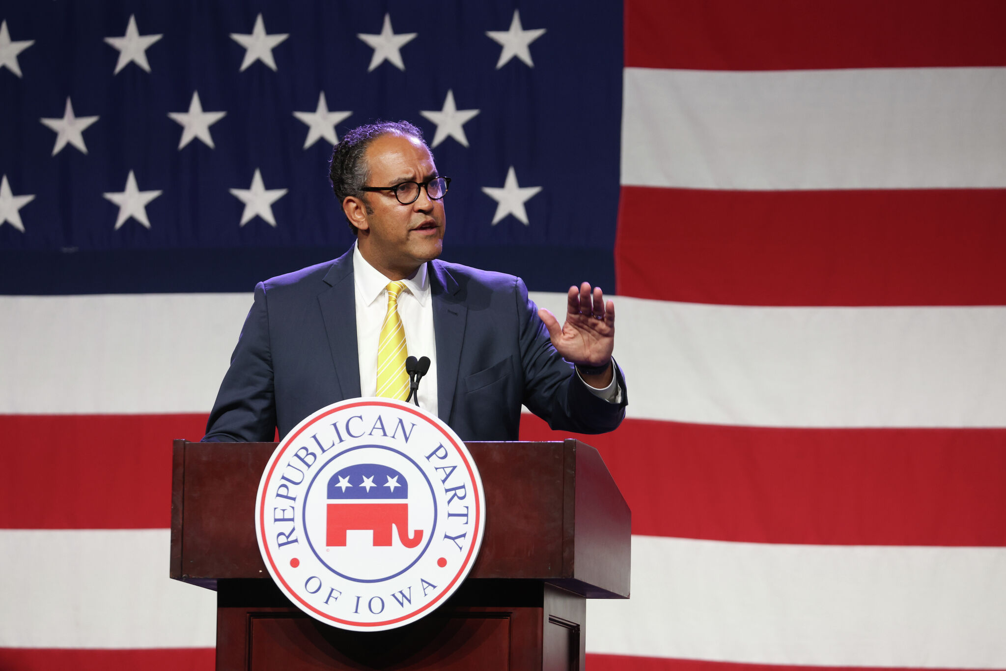 Will Hurd continues campaign in New Hampshire despite setbacks