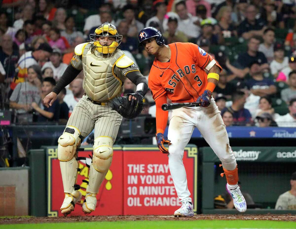 Houston Astros drop to .500 at home with loss to San Diego Padres