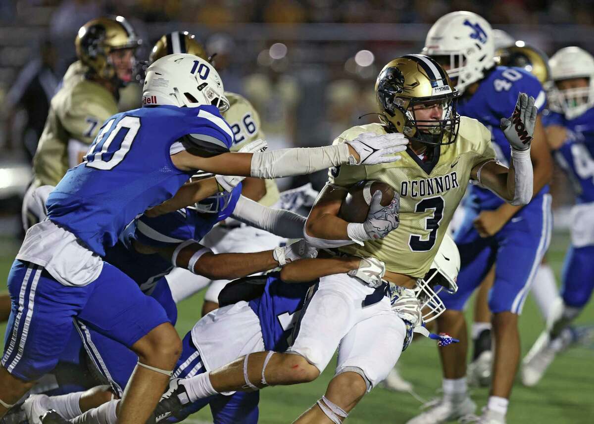 Jay's dominant rushing attack sets the tone against O'Connor