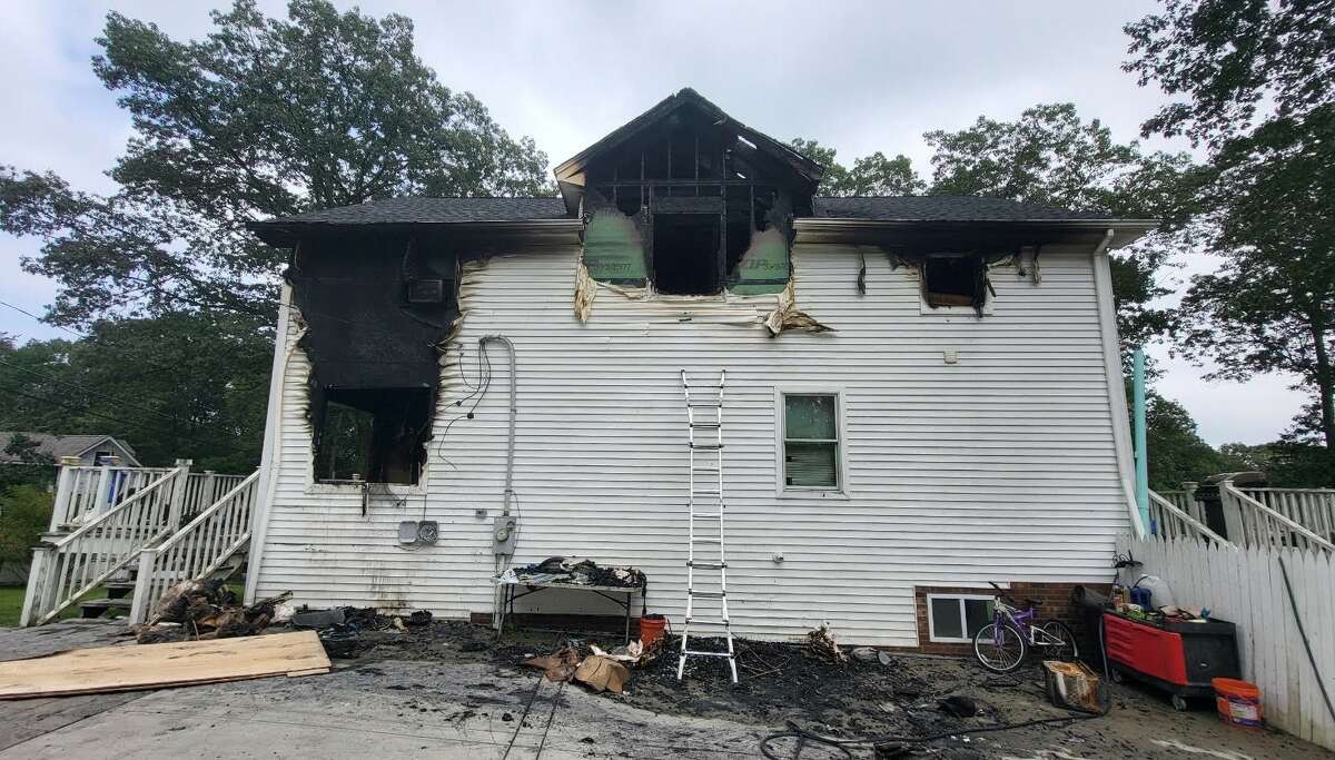 Danbury house fire sends one to hospital, official says