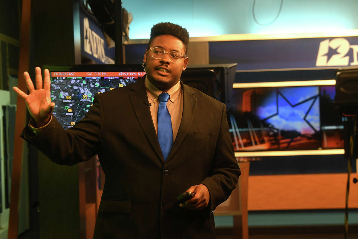 Beaumont's new meteorologist is cutting his chops on local weather