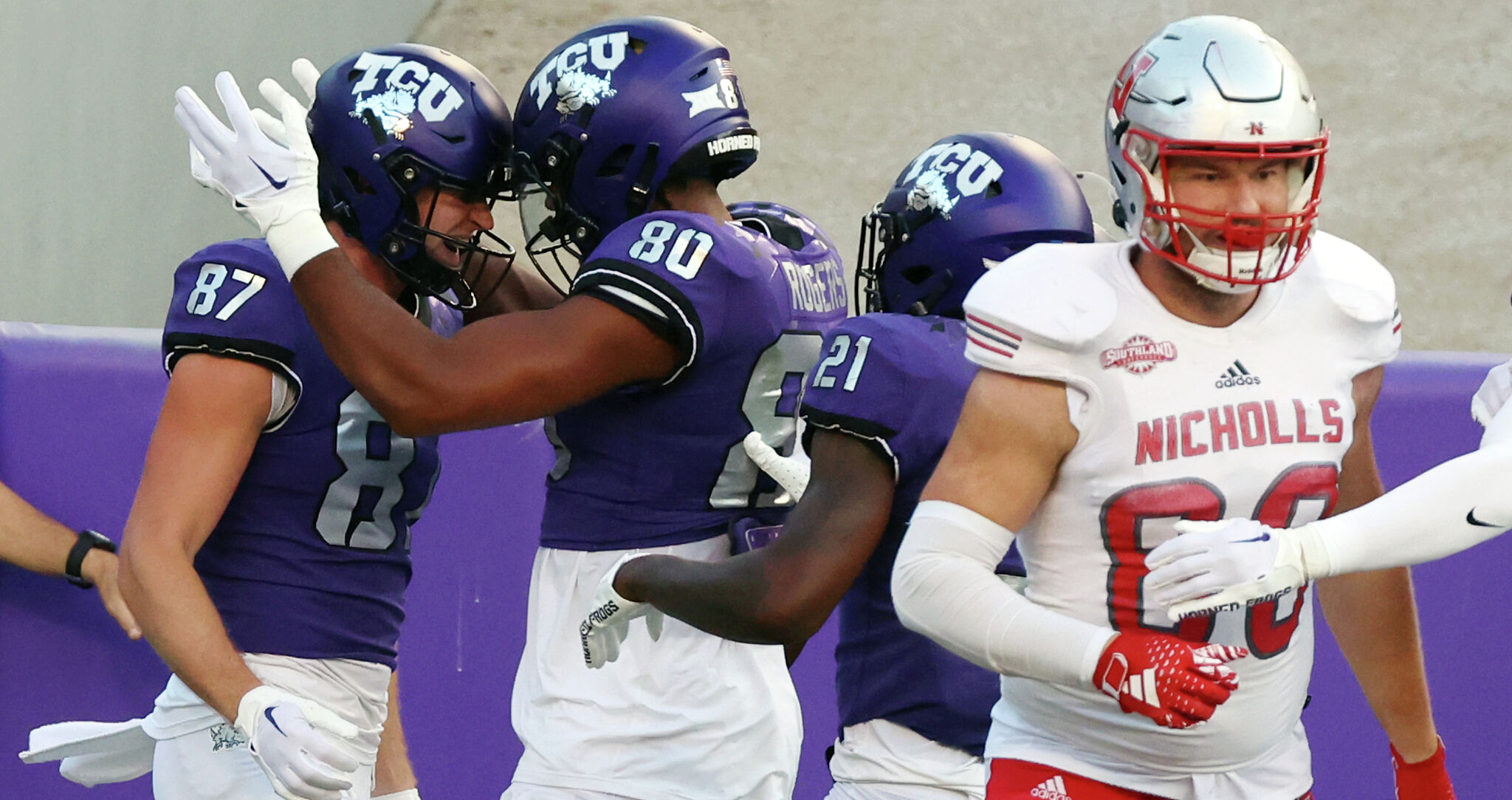 Blake Nowell's TD on blocked punt sparks TCU to victory