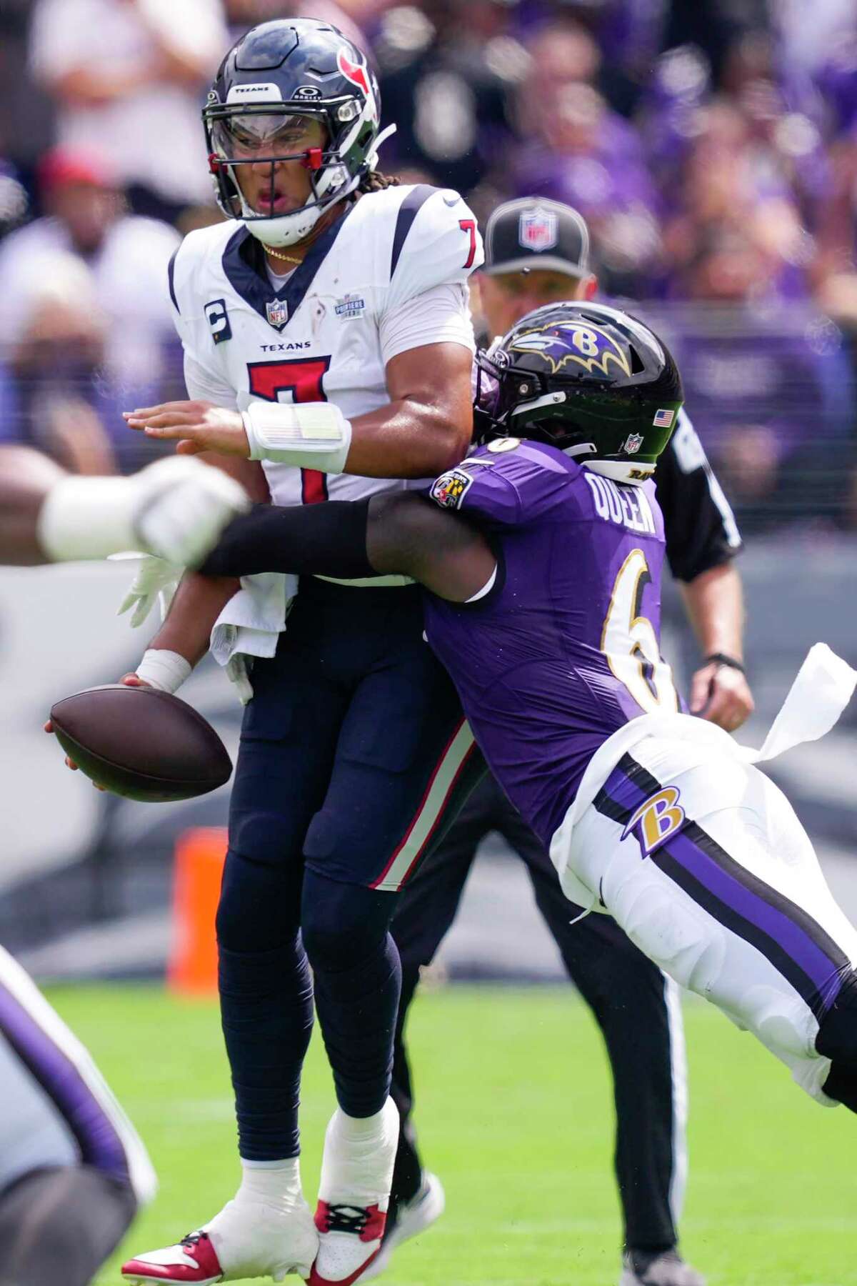 Houston Texans: A disappointing start on offense in loss to Ravens